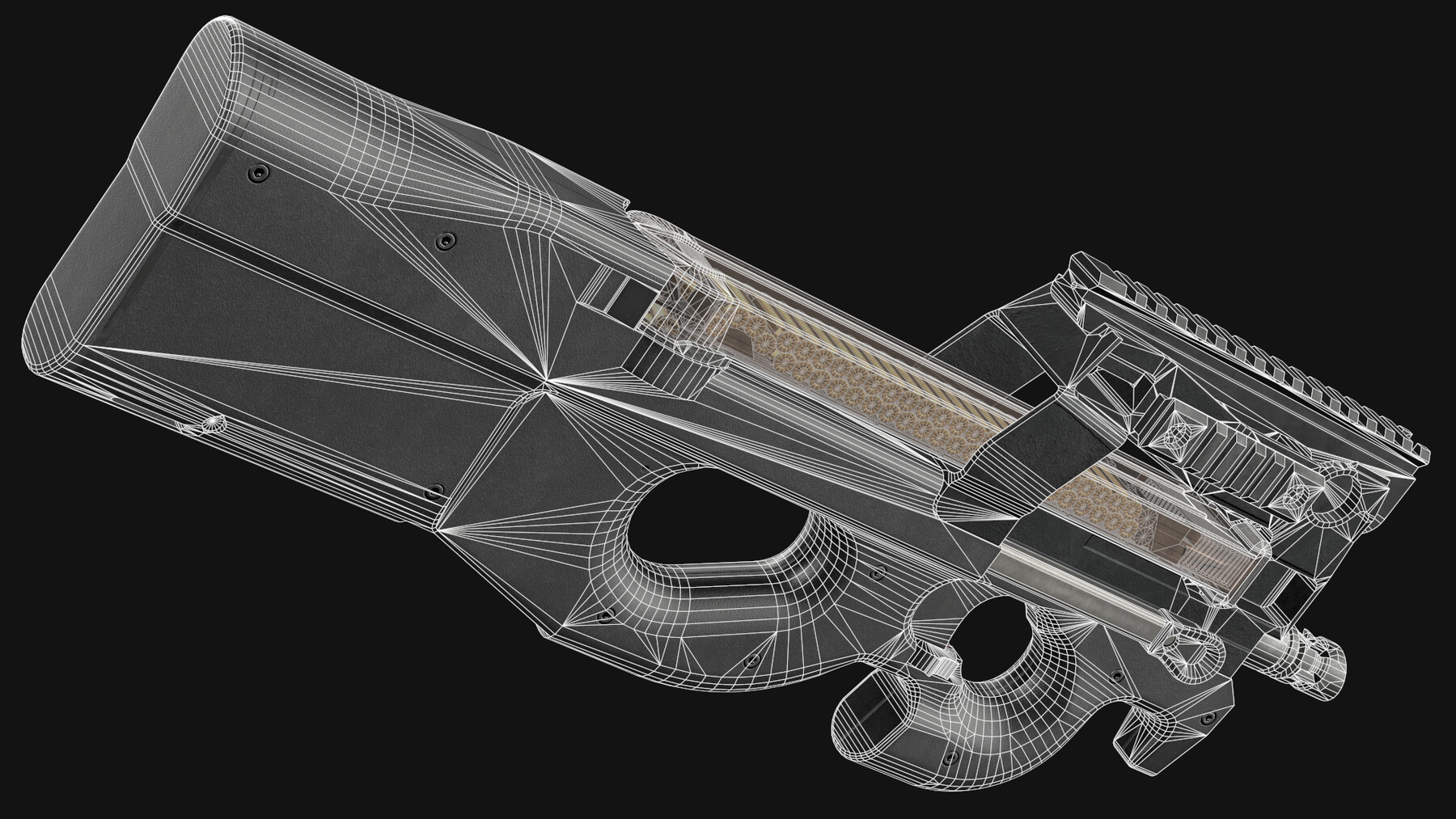 ArtStation - FN P90 (Game Ready) | Game Assets