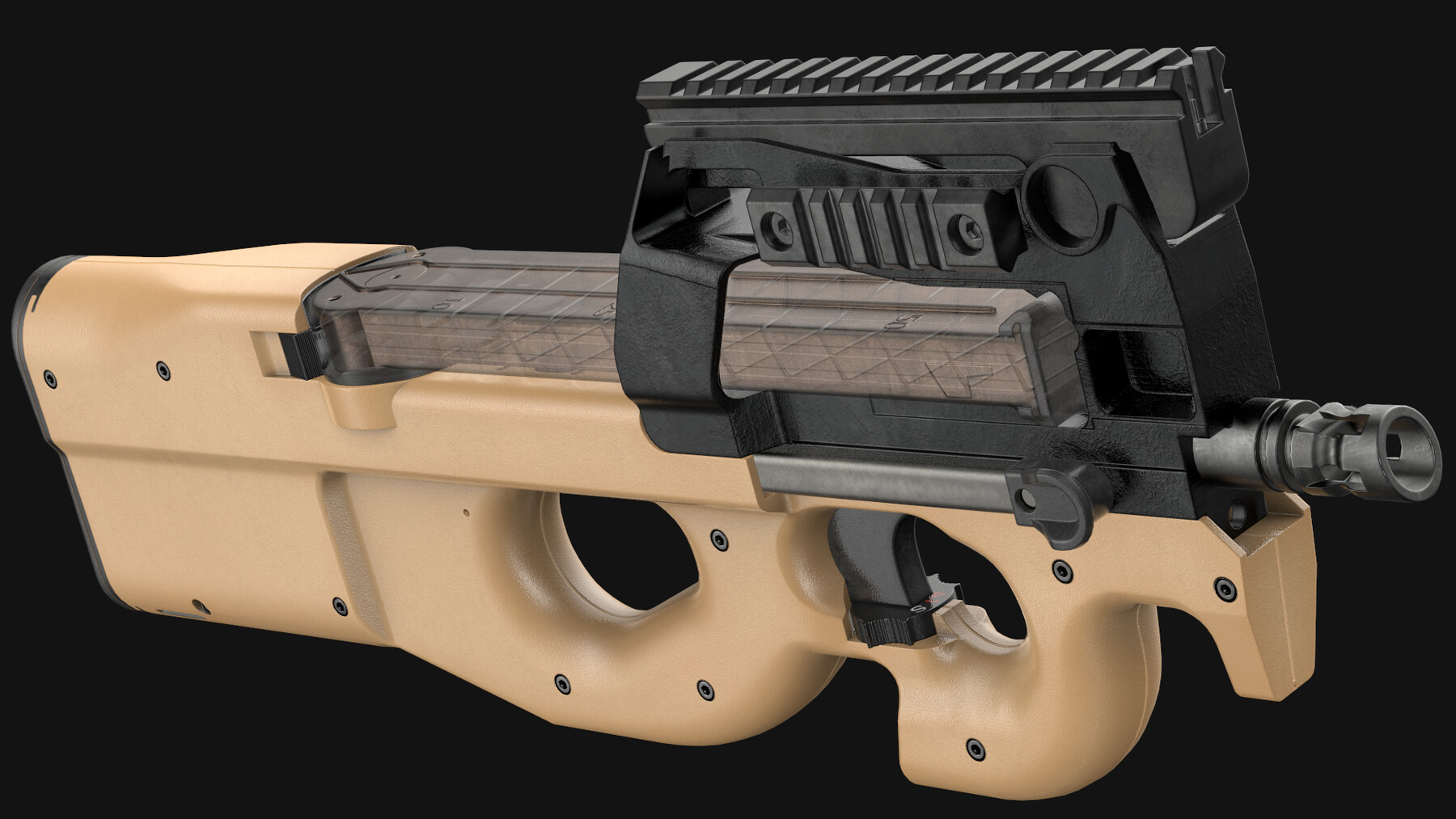 ArtStation - FN P90 (Game Ready) | Game Assets
