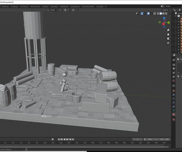 ArtStation - Low Poly Game Ready Props | Game Assets