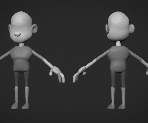 ArtStation - Child Block-Out (Skinny) | Resources