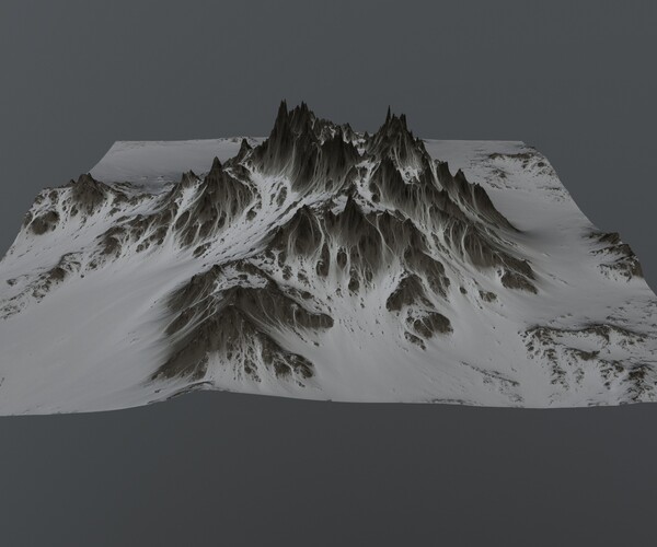 ArtStation - Snow Mountain | Game Assets
