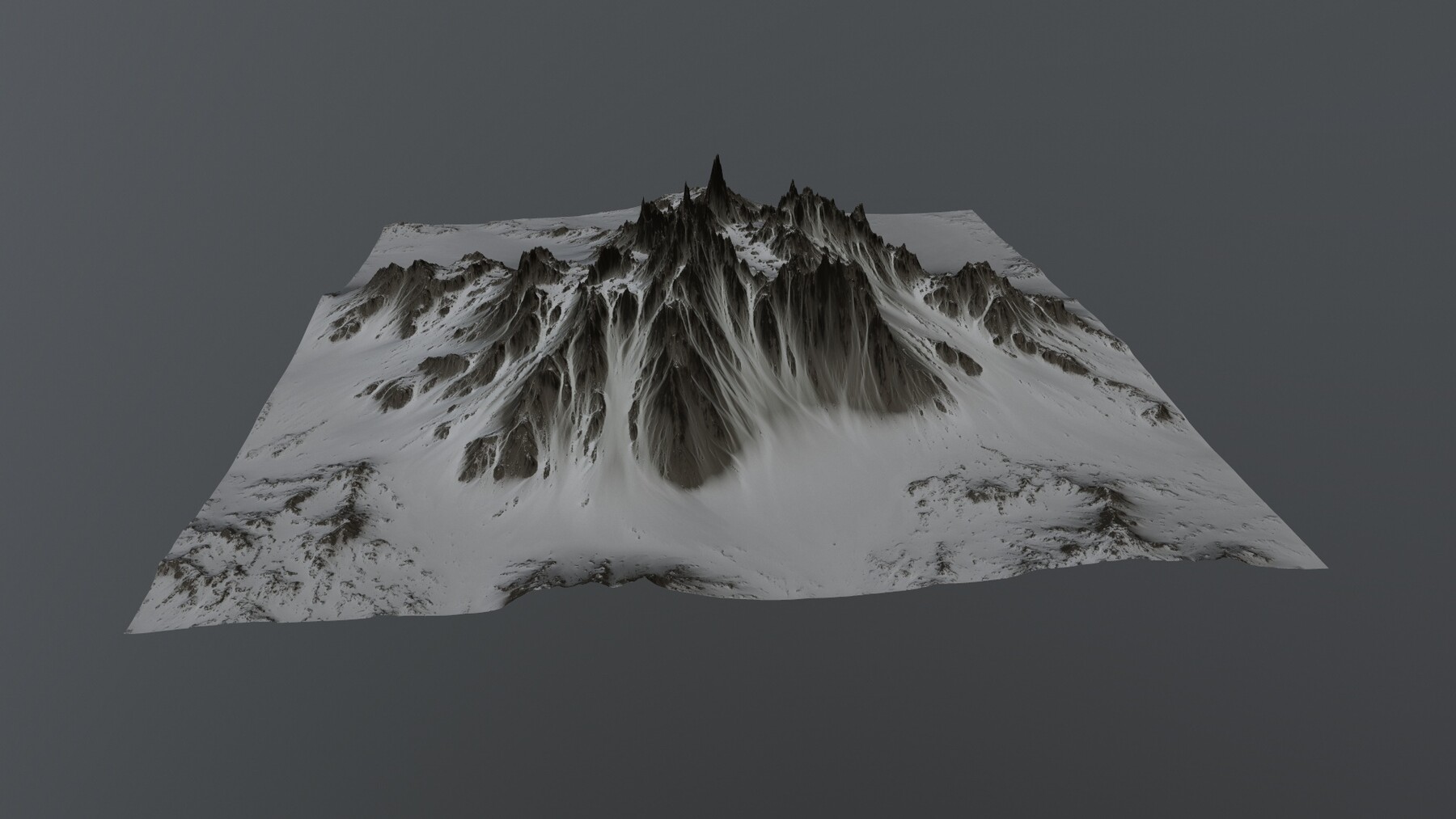 ArtStation - Snow Mountain | Game Assets