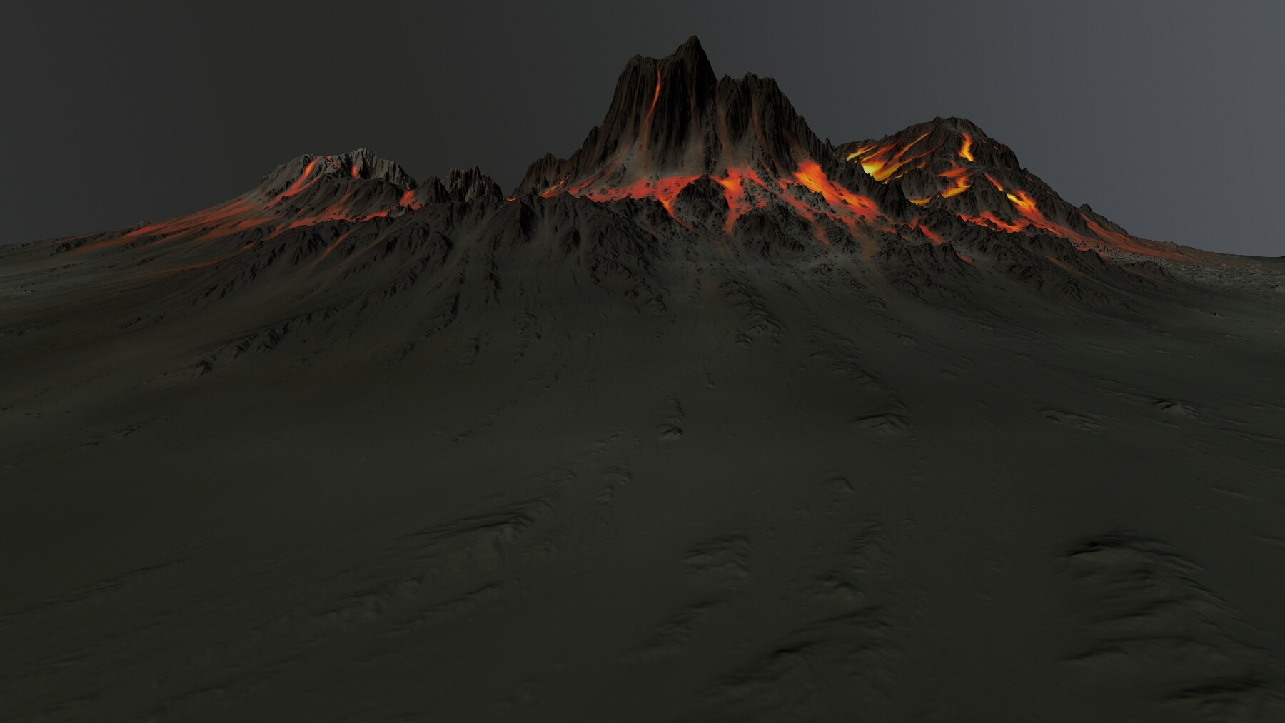 ArtStation - Volcano Terrain | Game Assets
