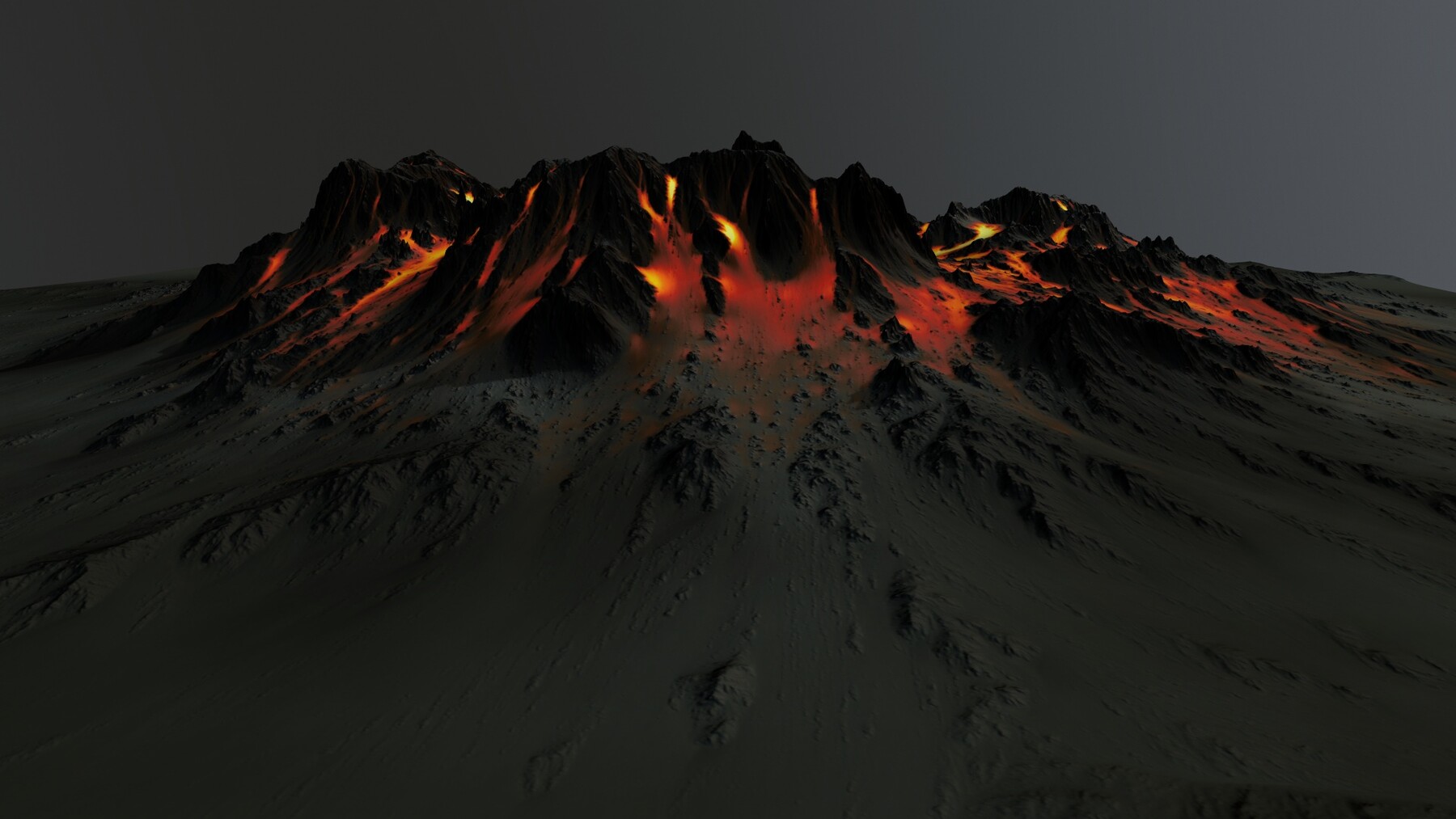 ArtStation - Volcano Terrain | Game Assets