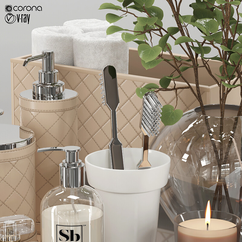 ArtStation - bathroom accessories 06 | Game Assets