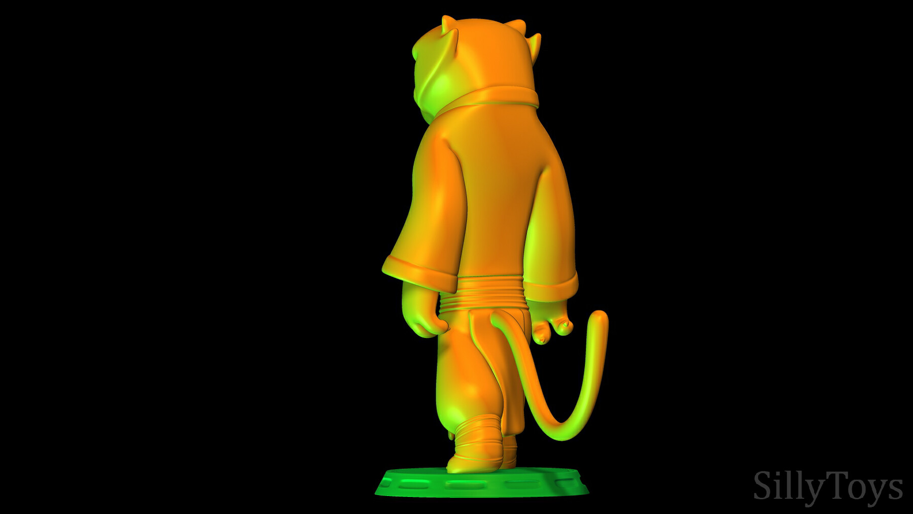 ArtStation - Tigress - Kung Fu Panda 3 3D print model | Resources