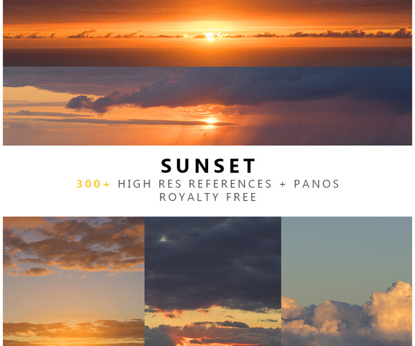 ArtStation - Sunset Texture PACK 03 | Resources