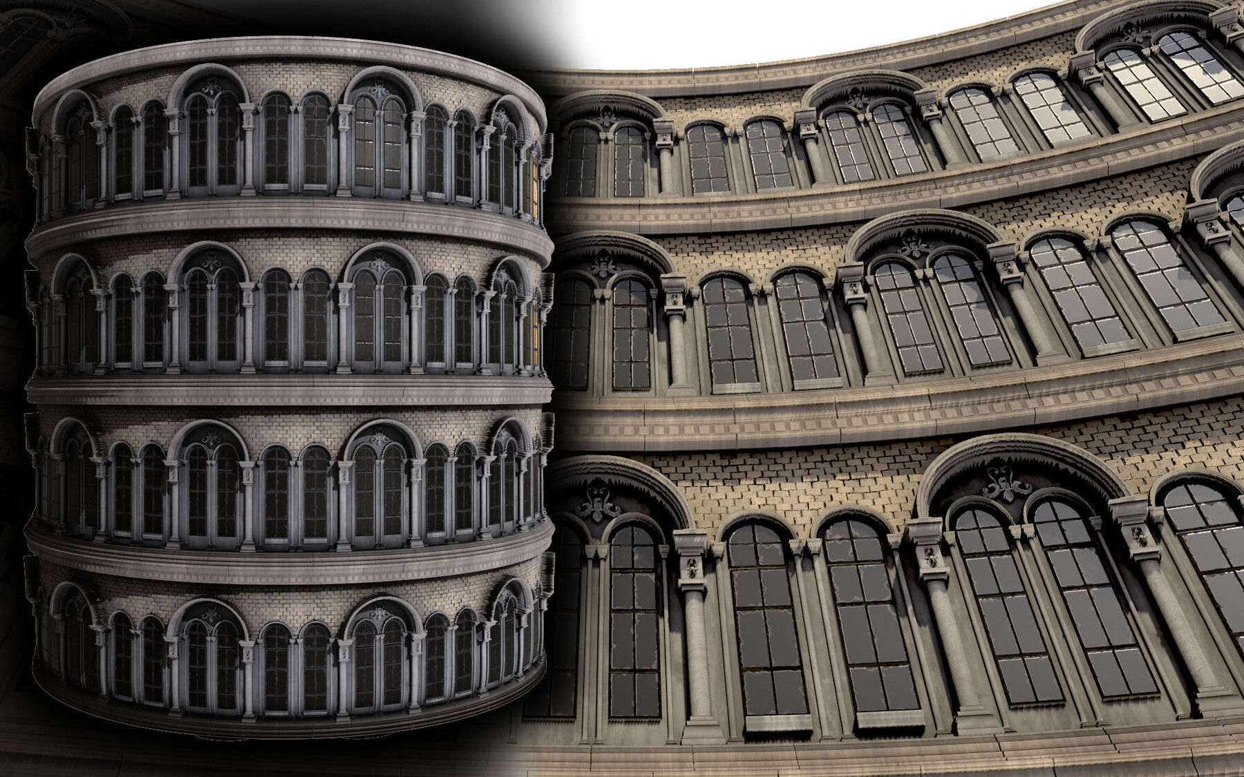 ArtStation - classic facade vol 02 | Tutorials