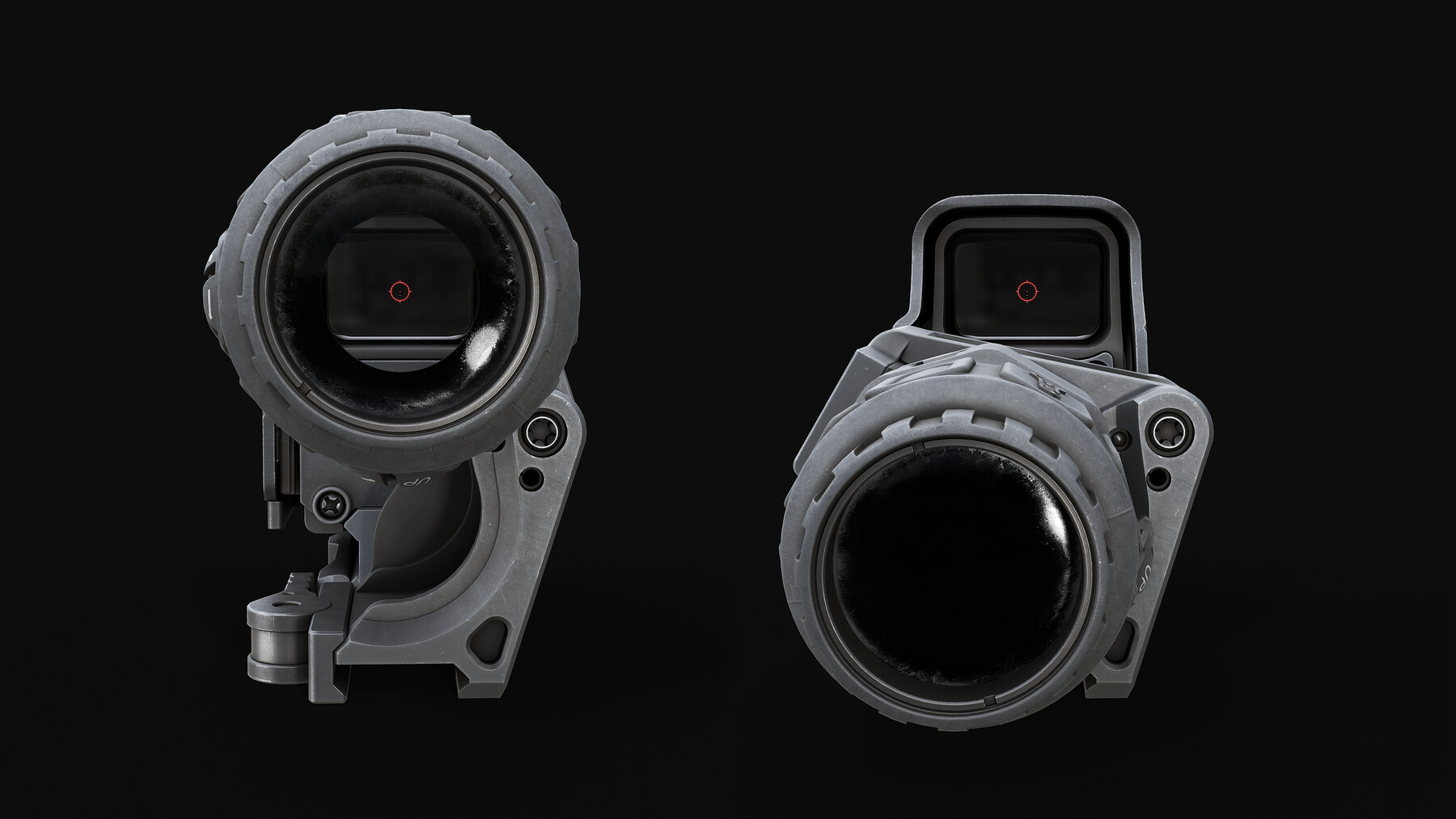 ArtStation - EOTech G33 3x Flip to Side Magnifier | Game Assets