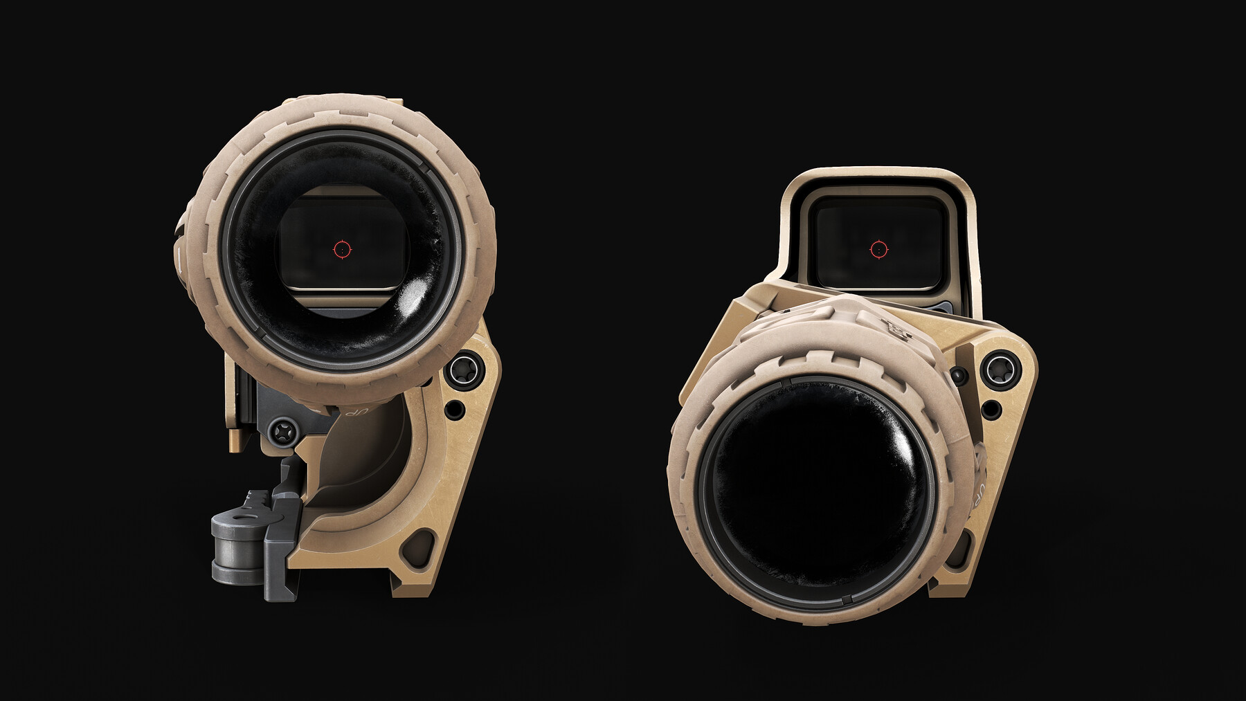 ArtStation - EOTech G33 3x Flip to Side Magnifier | Game Assets