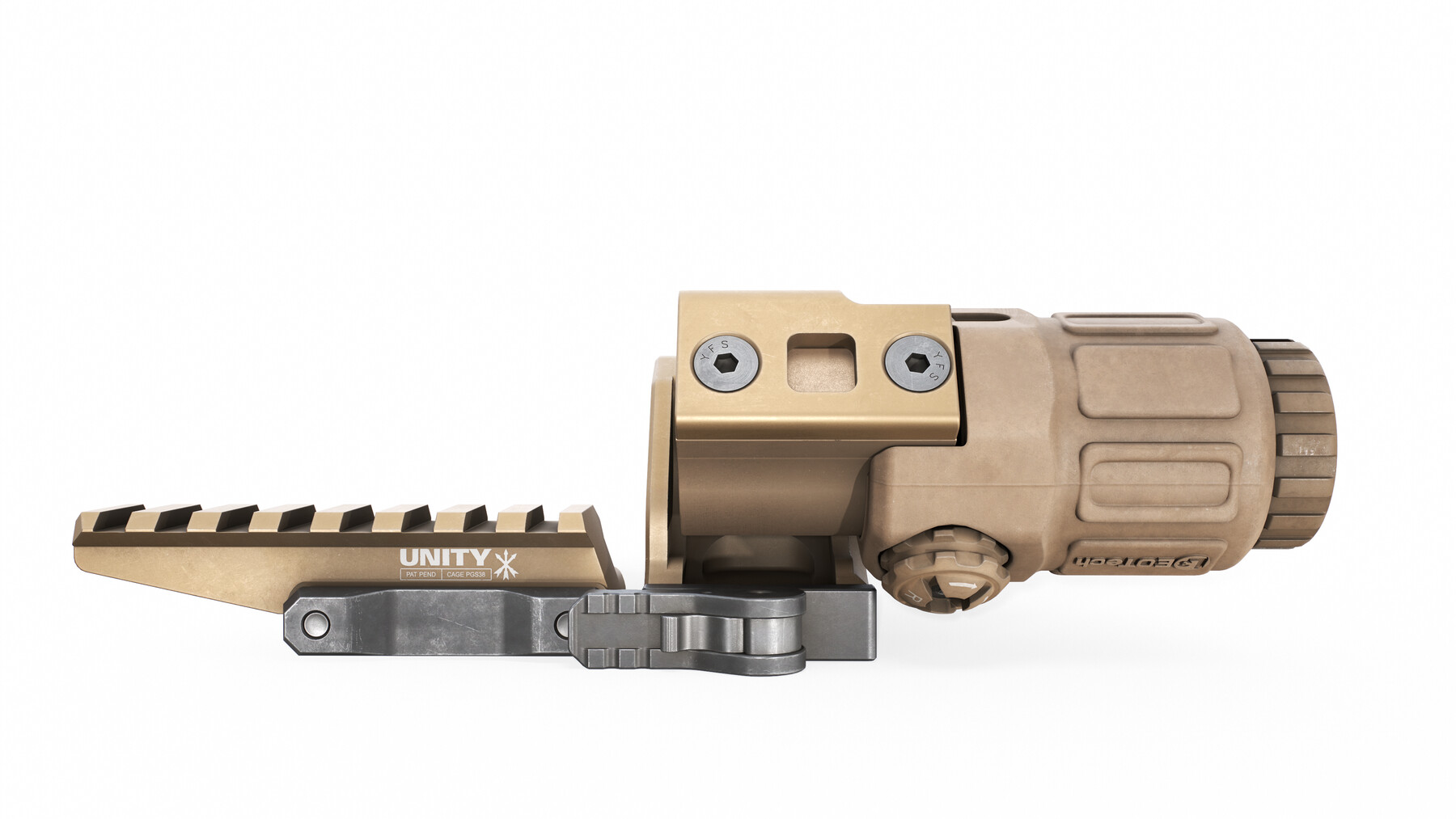 ArtStation - EOTech G33 3x Flip to Side Magnifier | Game Assets