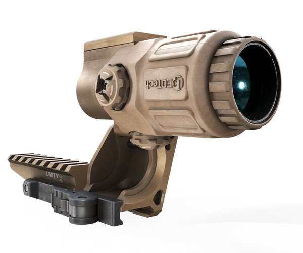 ArtStation - EOTech G33 3x Flip to Side Magnifier | Game Assets
