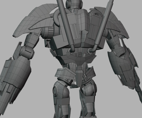 ArtStation - Optimus Prime Transformers Prime 3D Character Rig | Game ...