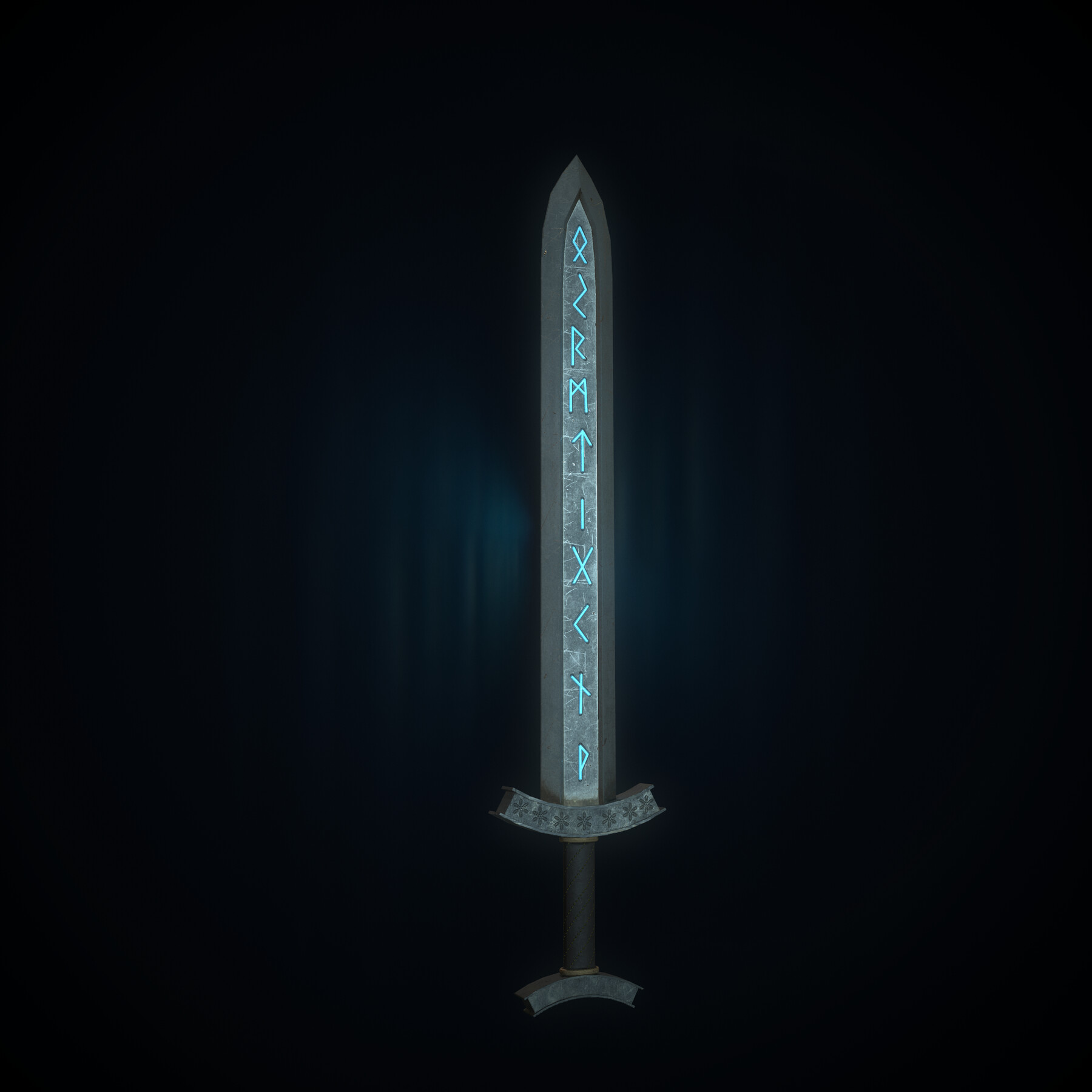 ArtStation - Magic Sword | Textures and OBJ | Game Assets