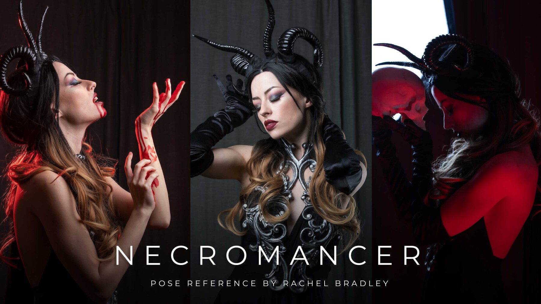 Rachel Bradley - Necromancer - Pose Reference for Artists