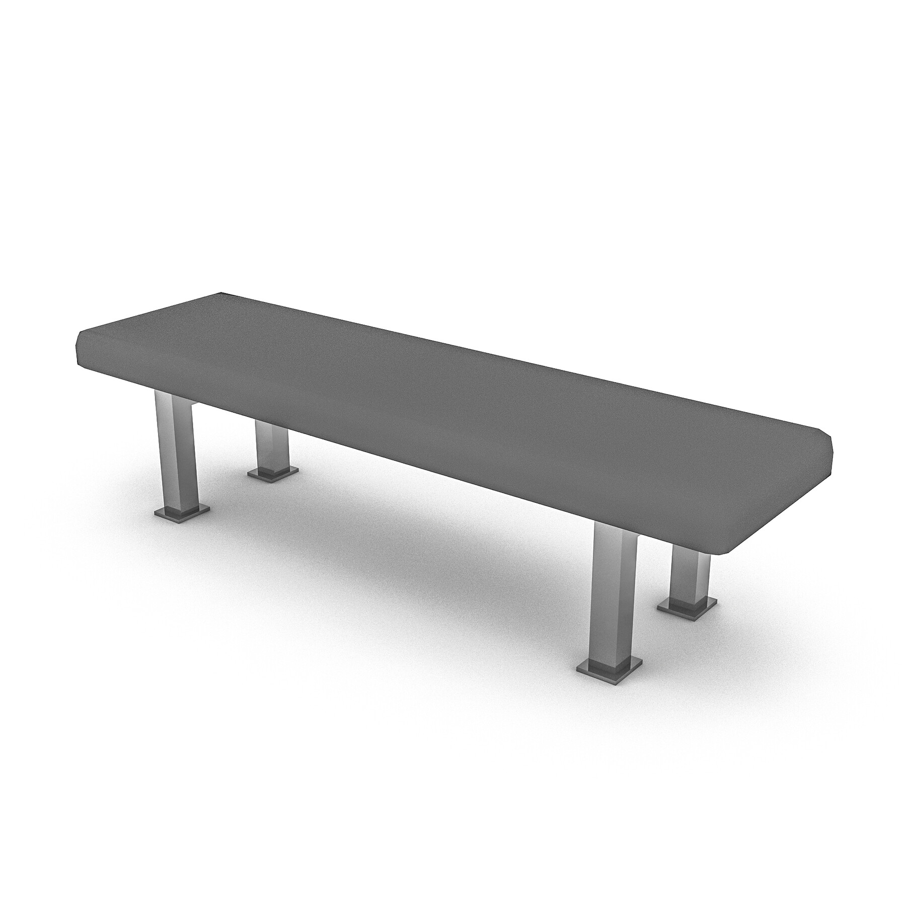 ArtStation - bench 3D | Game Assets