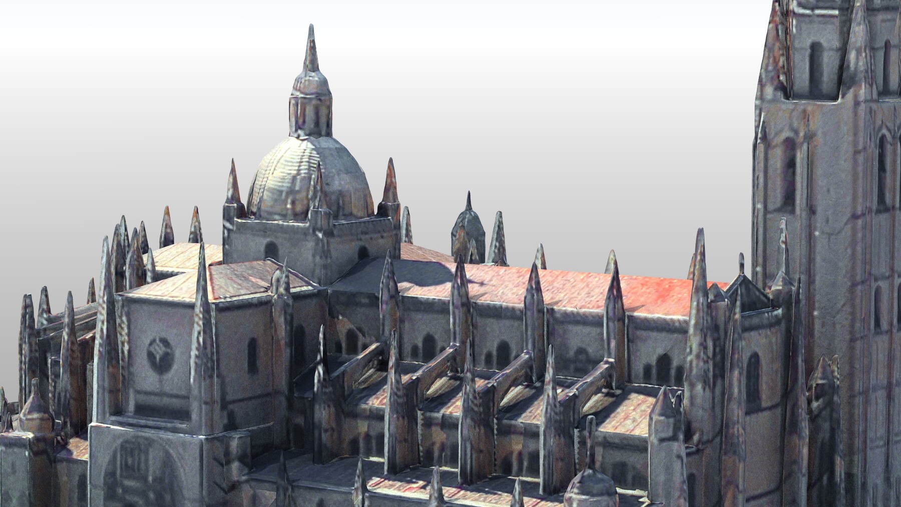 ArtStation - Cathedral 3D model | Game Assets