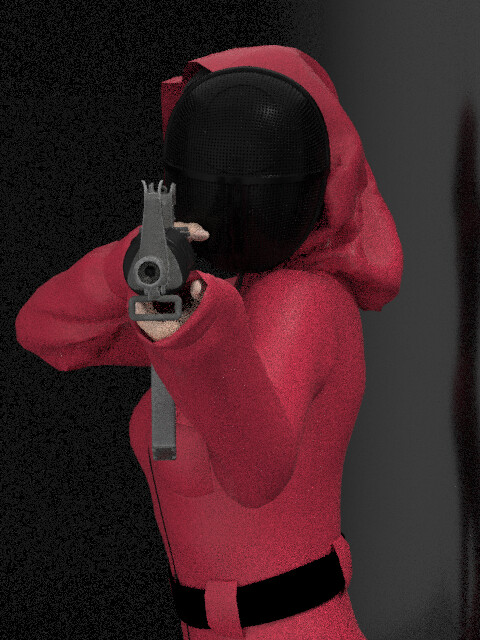 ArtStation - SQUID GAME: GUARD | Resources