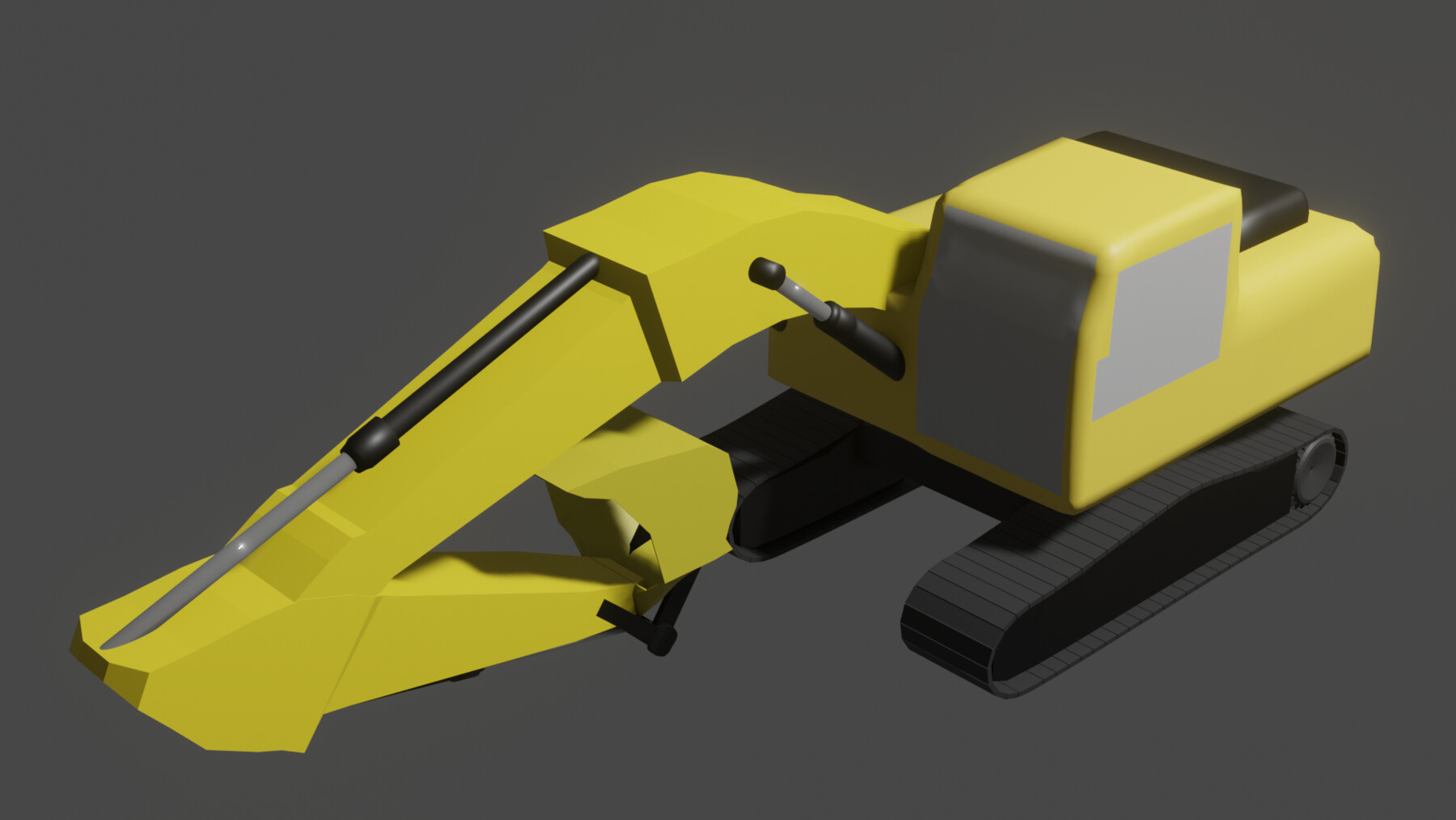 ArtStation - Excavator LP(Excavadora) | Game Assets