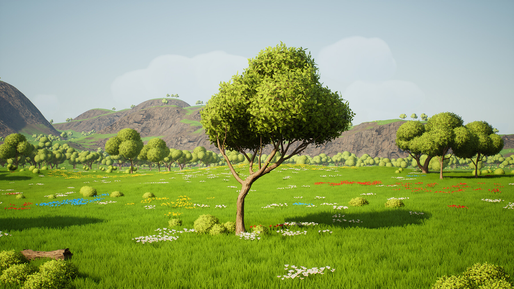 ArtStation - Stylized Trees Pack | Game Assets