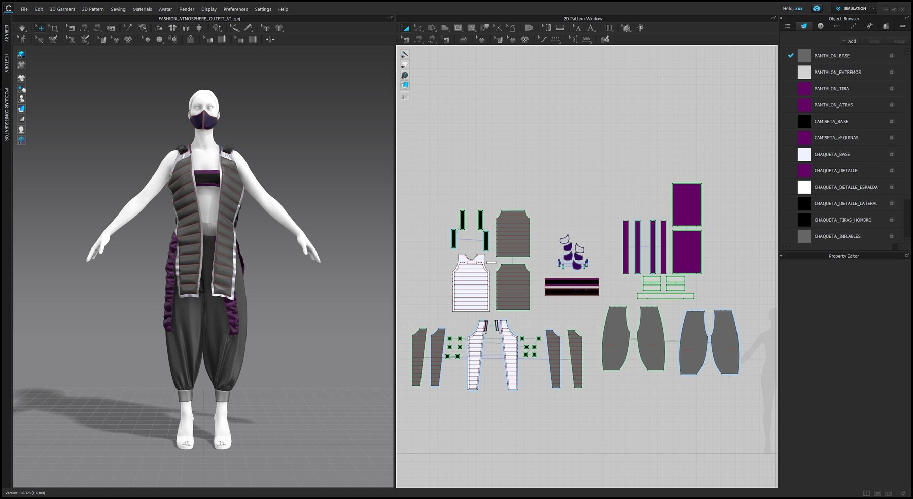ArtStation - Future Fashion #1 - Clo3D/MarvelousDesigner + OBJ | Puffer ...