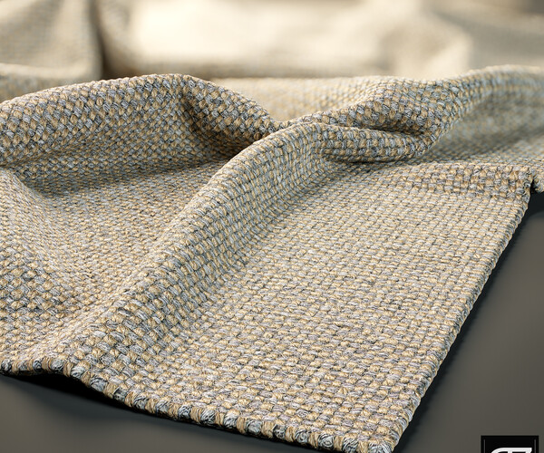 ArtStation - PBR - SMALL WOOL FABRIC - 4K MATERIAL | Game Assets