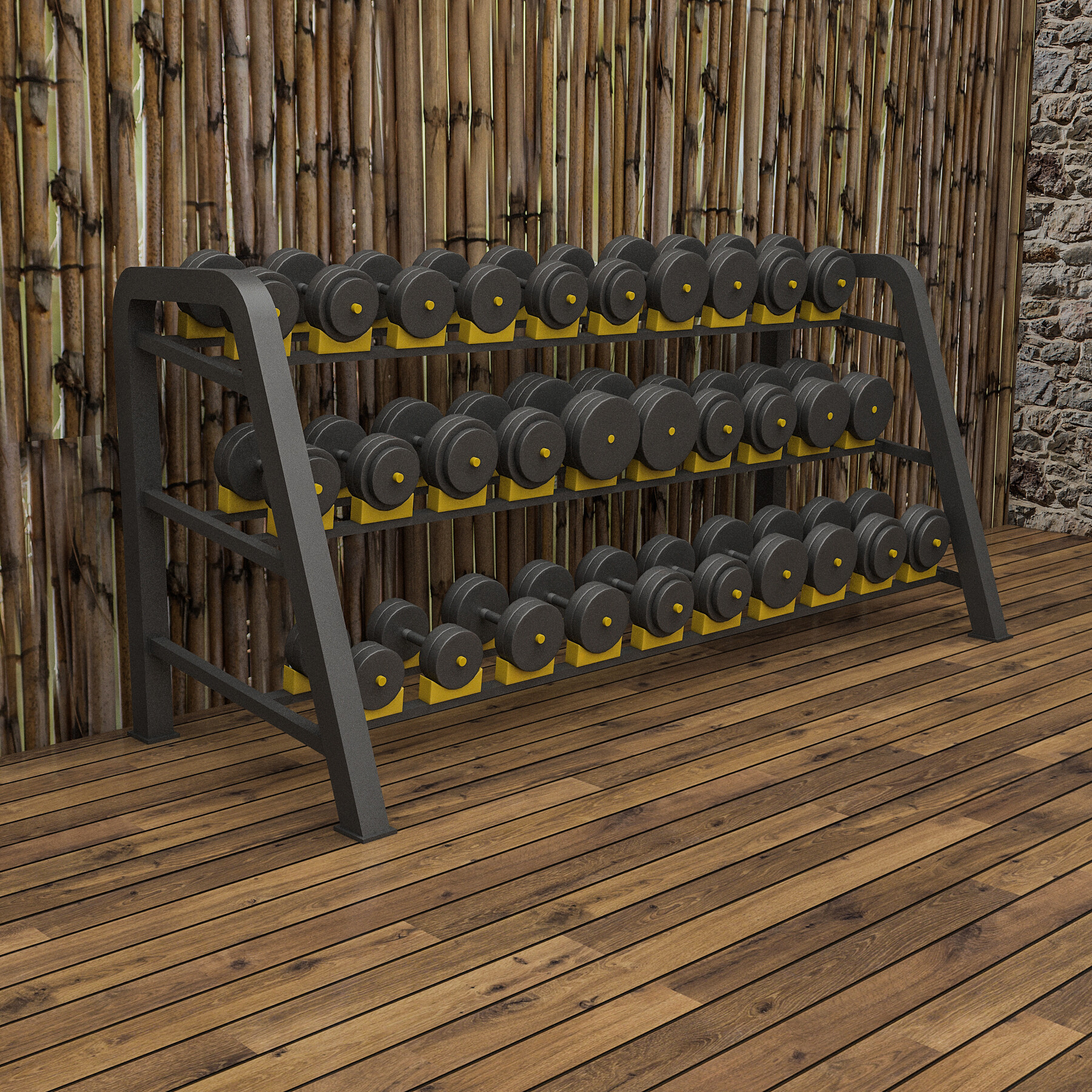 ArtStation - 3D gym full | Game Assets