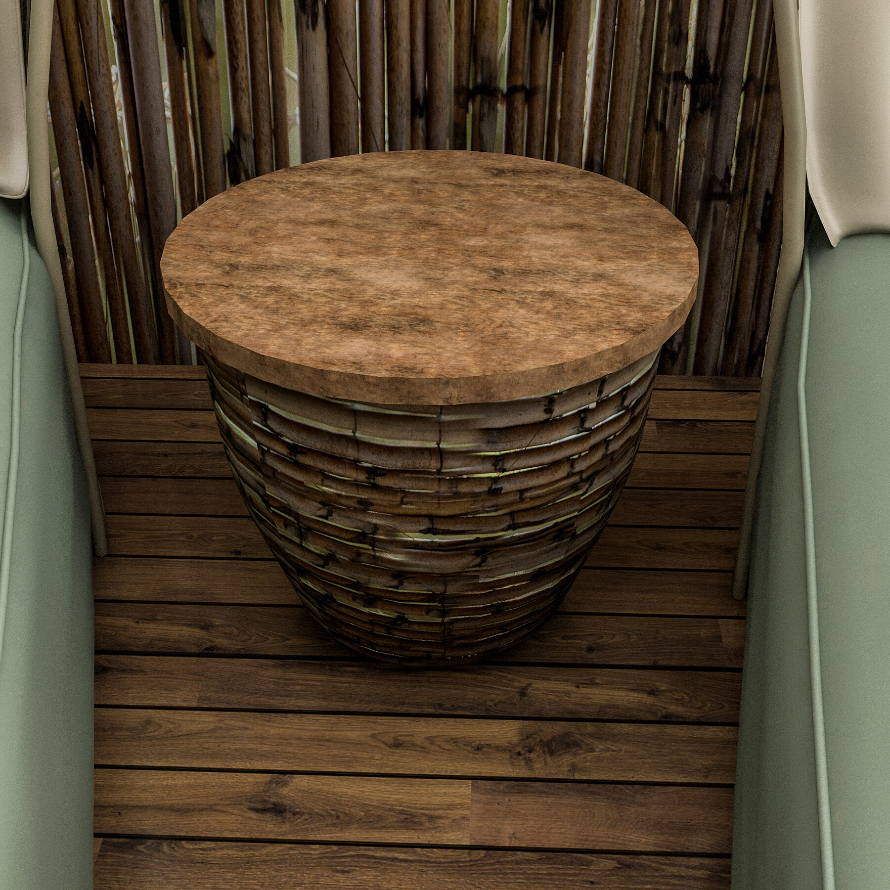 ArtStation - 3D model recreation room | Game Assets