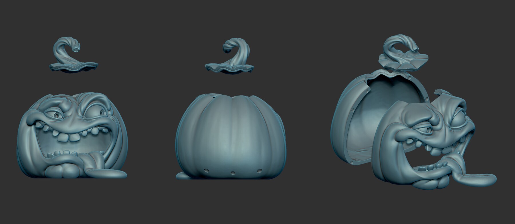 Andrew Martin - Pumkin - 3D Print Model