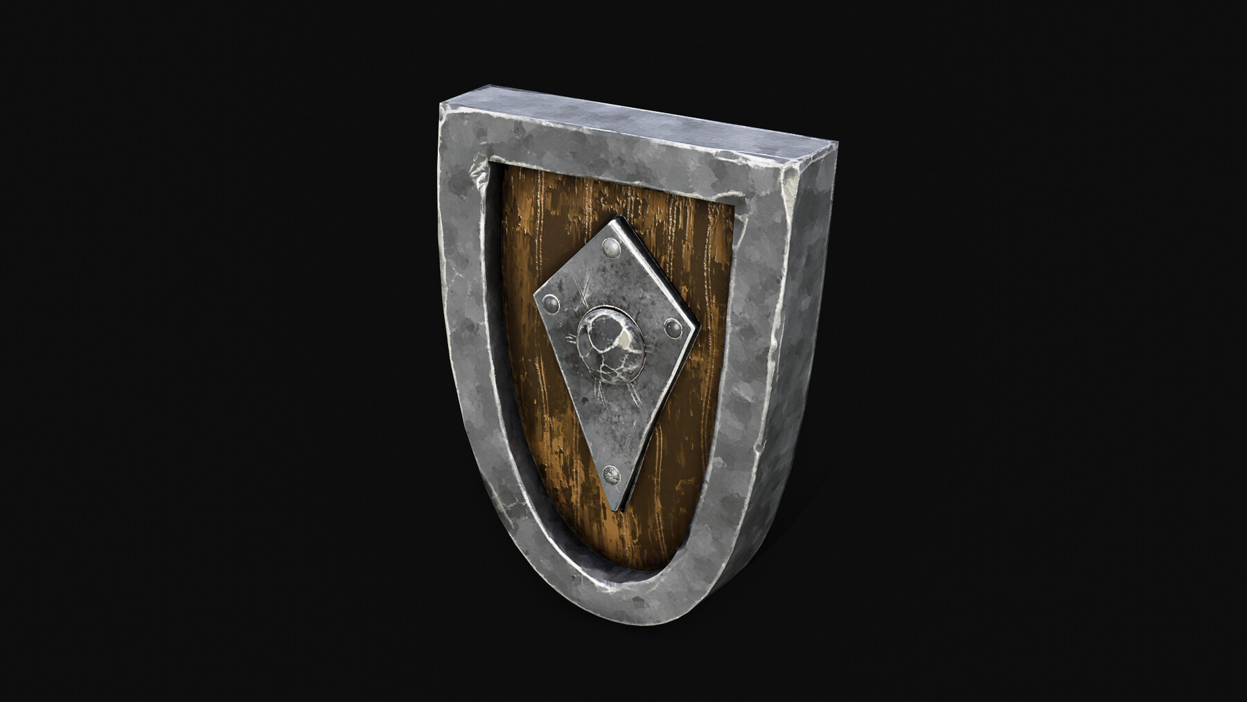 ArtStation - Stylized Medieval Shield | Game Assets