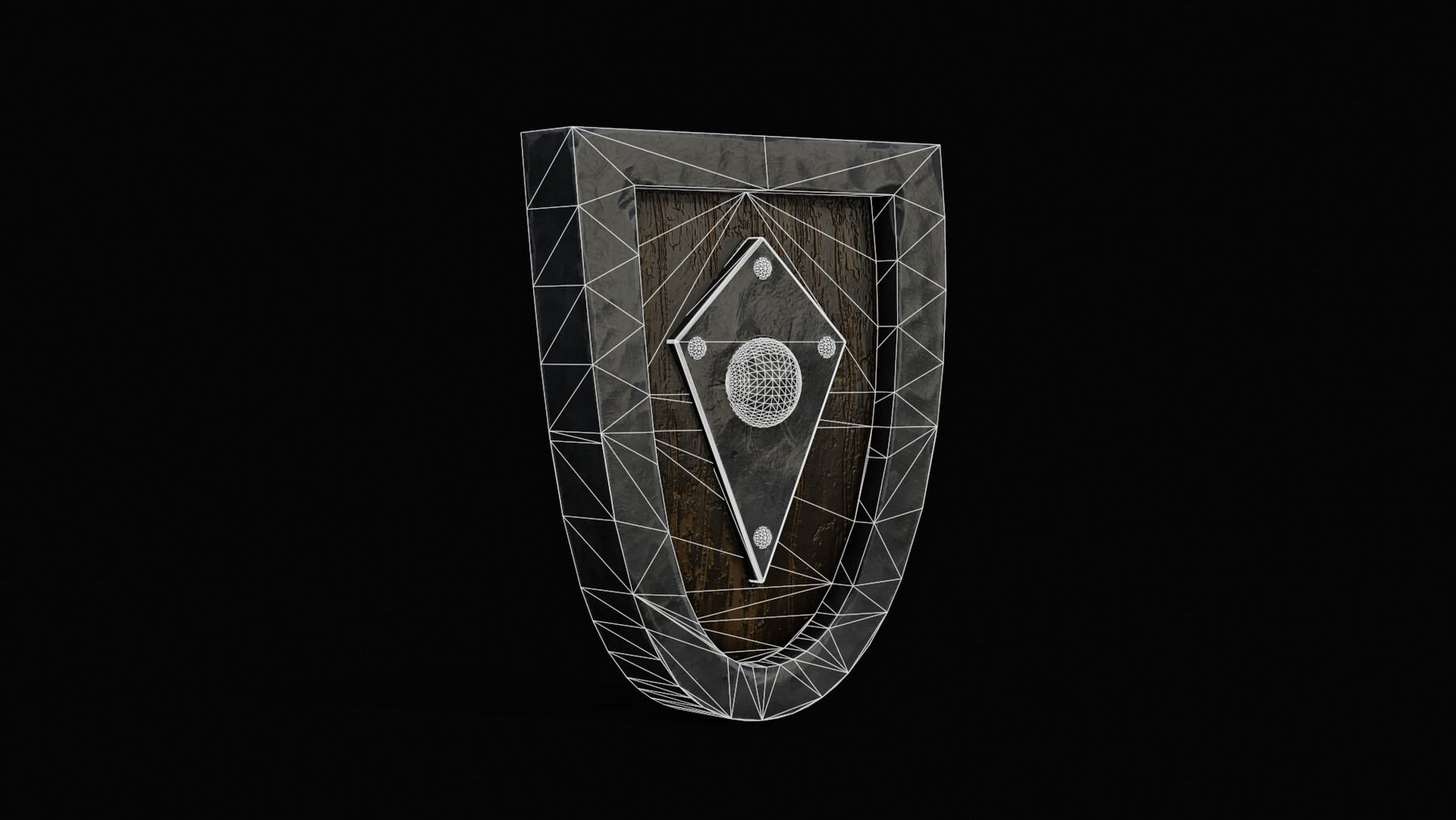 ArtStation - Stylized Medieval Shield | Game Assets