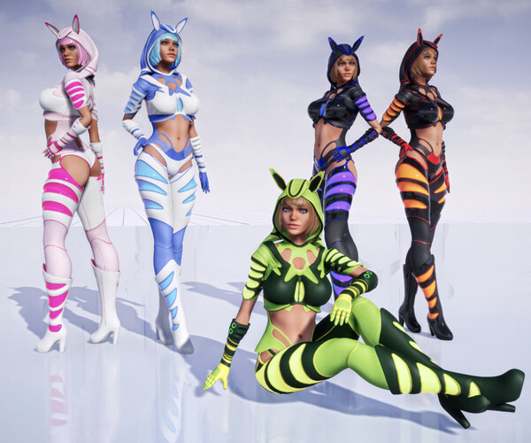 ArtStation - Galactic Fox | Game Assets