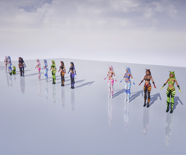 ArtStation - Galactic Fox | Game Assets