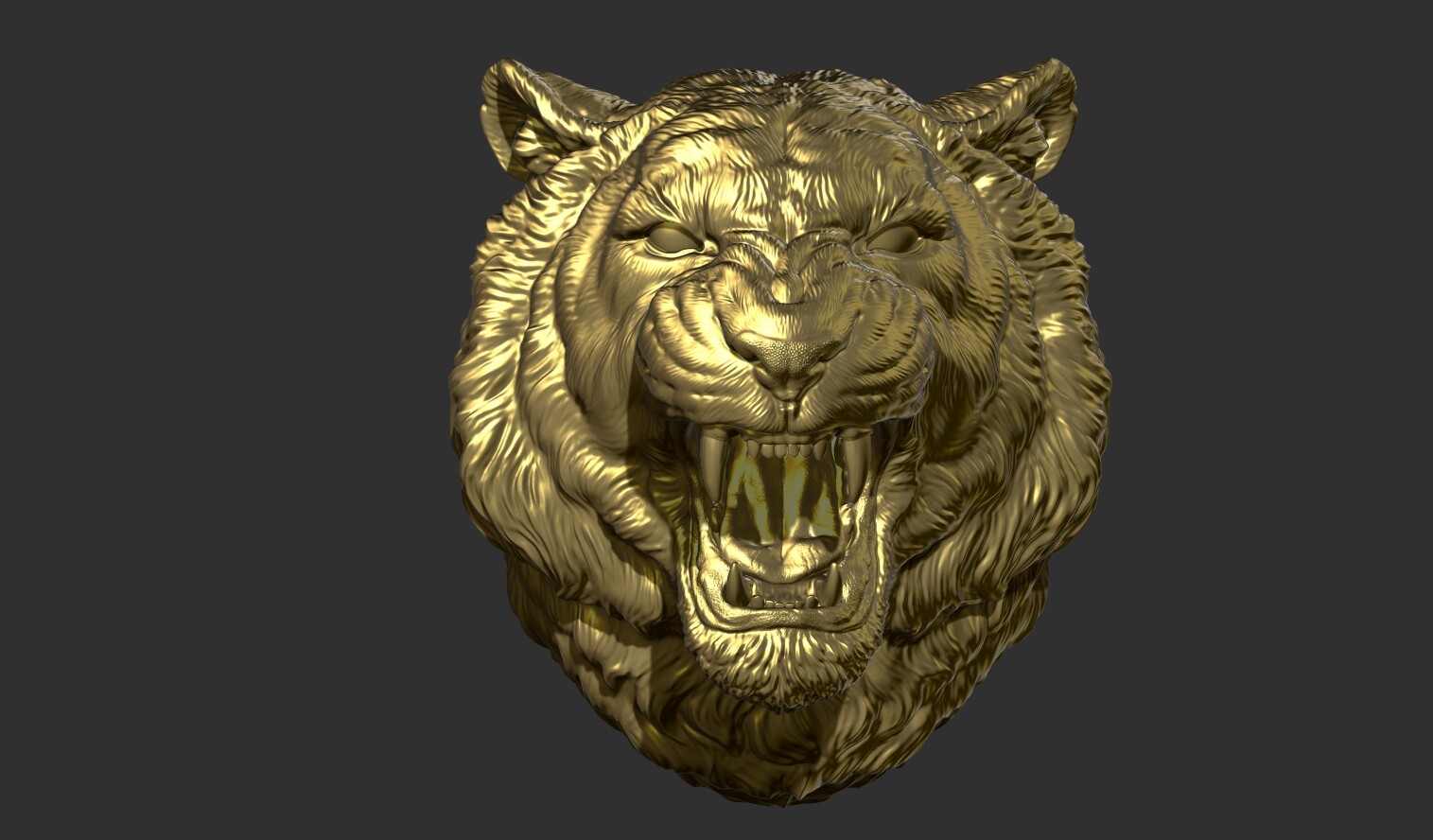 ArtStation - Tiger grin roar | Resources