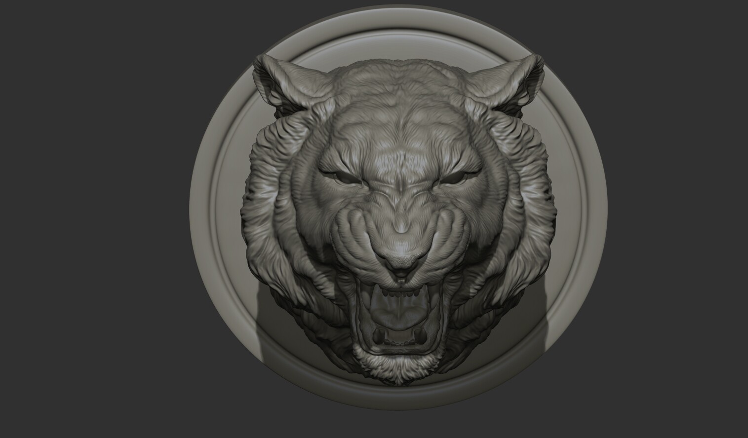 ArtStation - Tiger grin roar | Resources