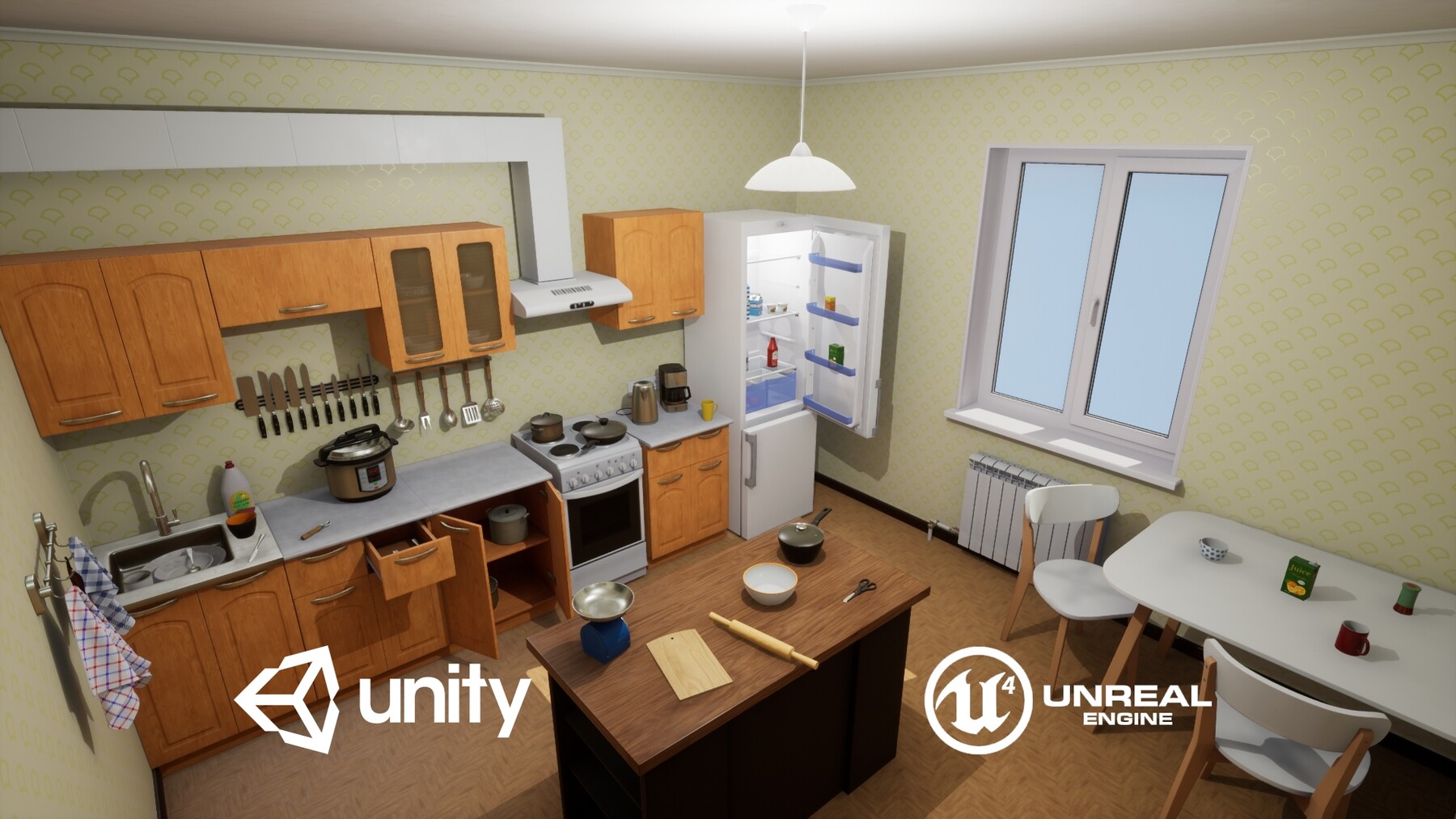 ArtStation - Kitchen Props Pack | Game Assets