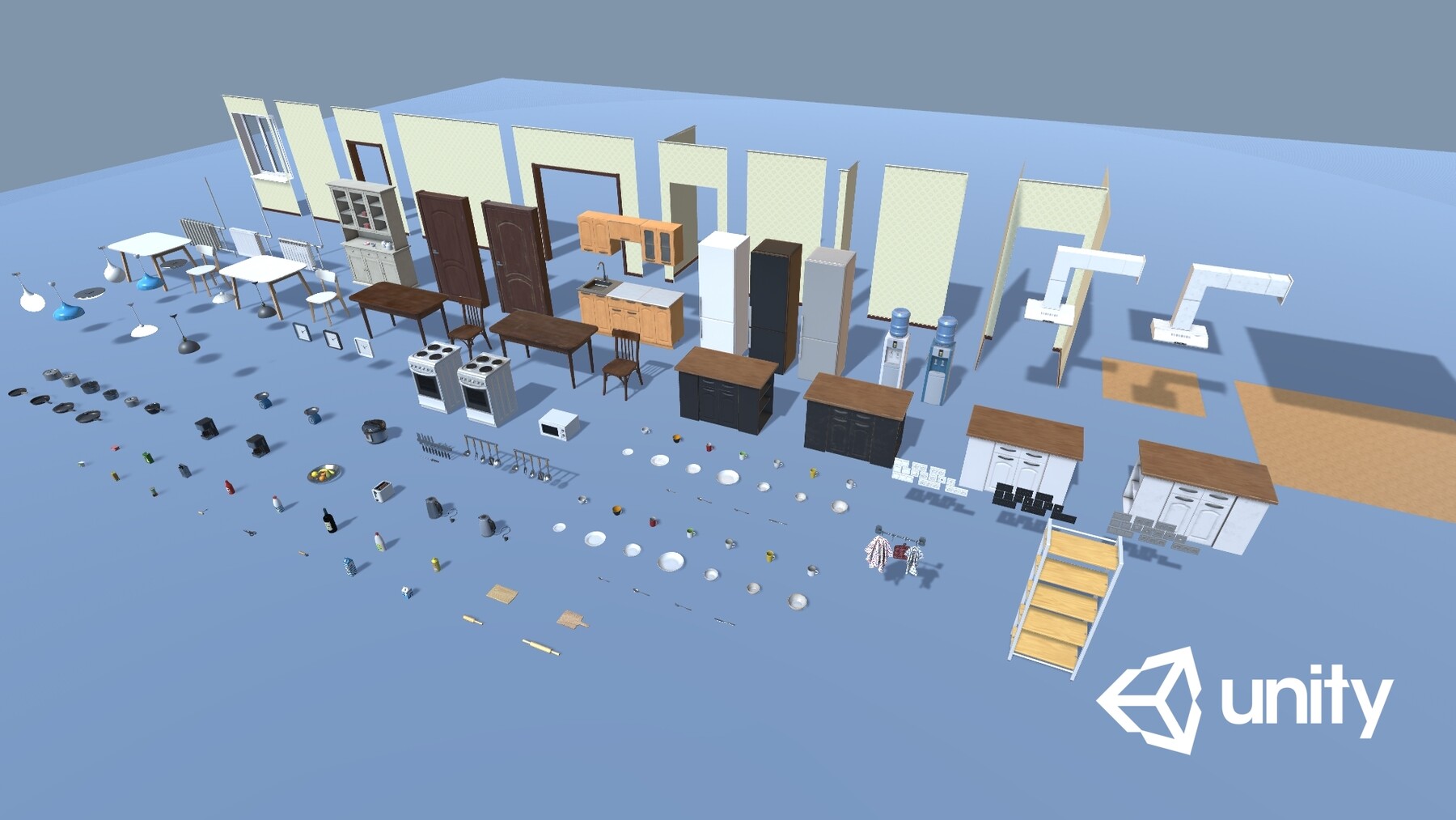 ArtStation - Kitchen Props Pack | Game Assets