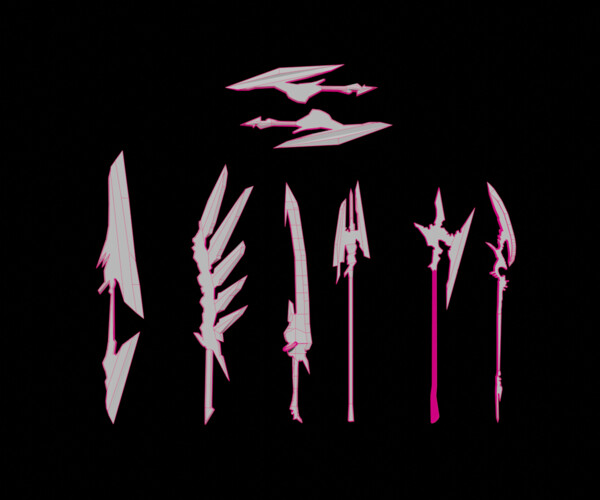 ArtStation - Fantasy Weapon Pack | Resources