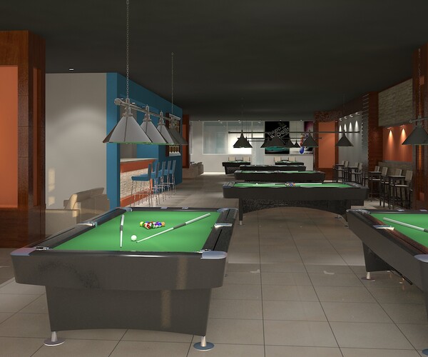 ArtStation - Snooker Club | Resources