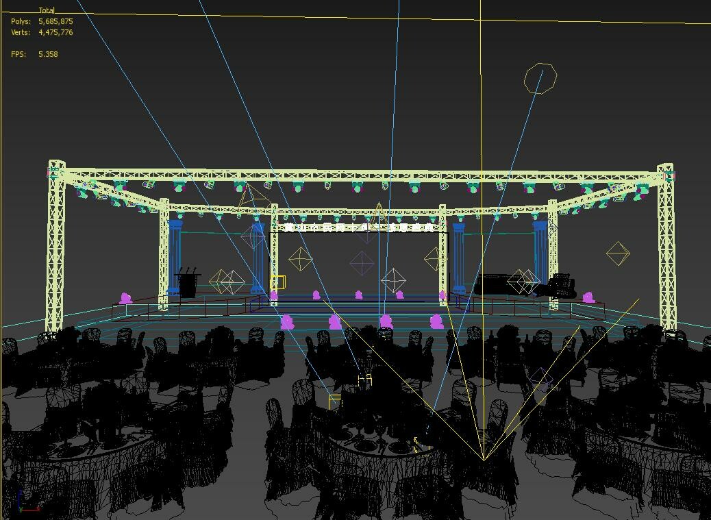ArtStation - 3DS Max 2014 Stage Concert 25 | Resources