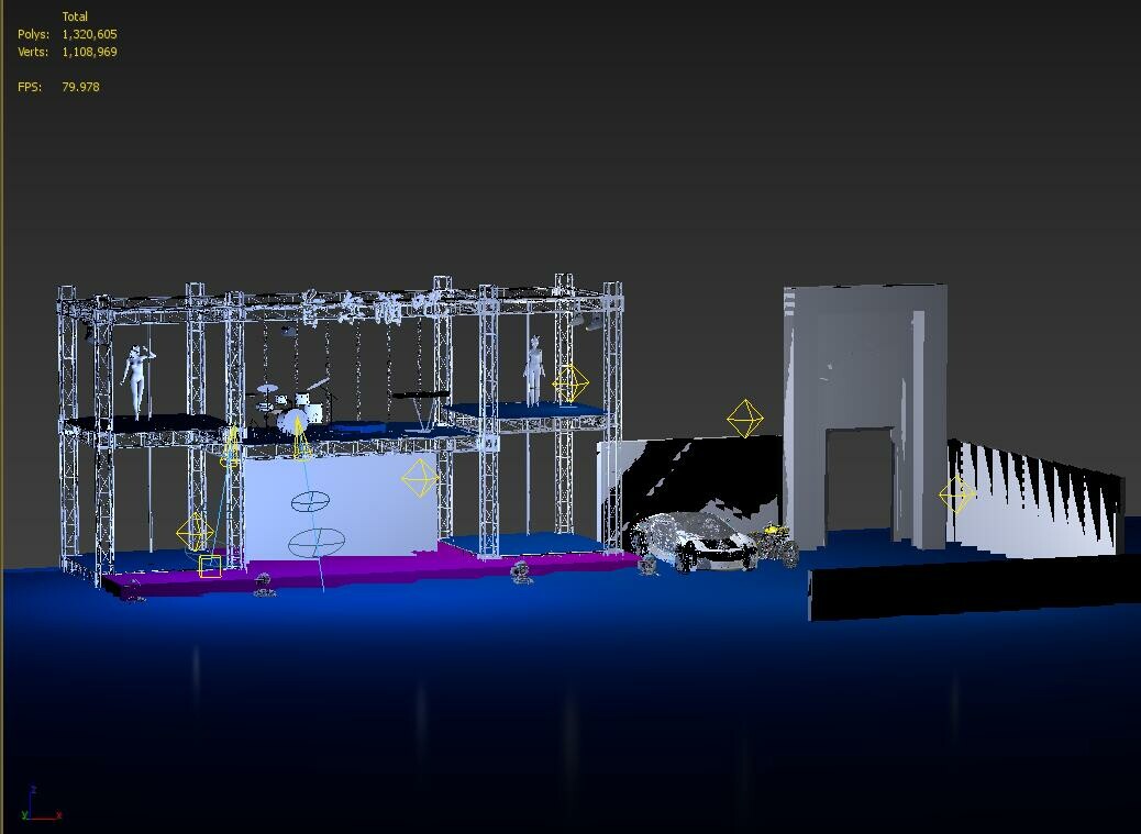 ArtStation - 3DS Max 2014 Stage Concert 26 | Resources