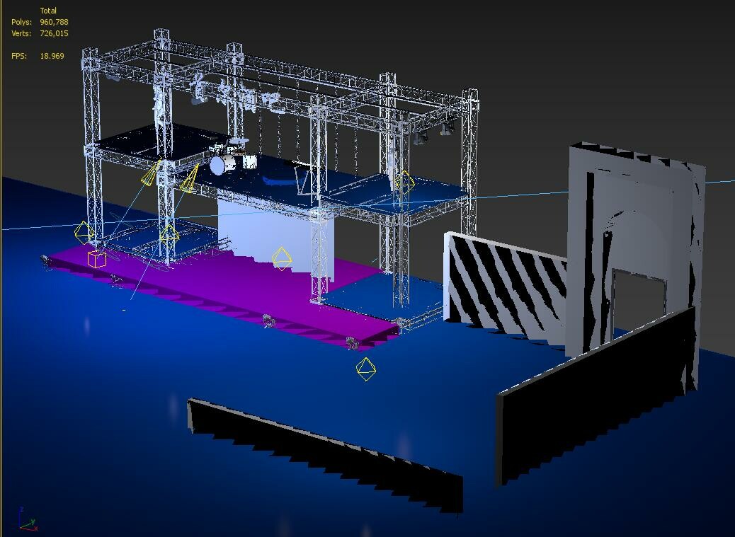 ArtStation - 3DS Max 2014 Stage Concert 26 | Resources