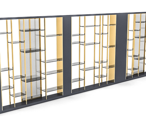 ArtStation - 3D classic library model | Game Assets