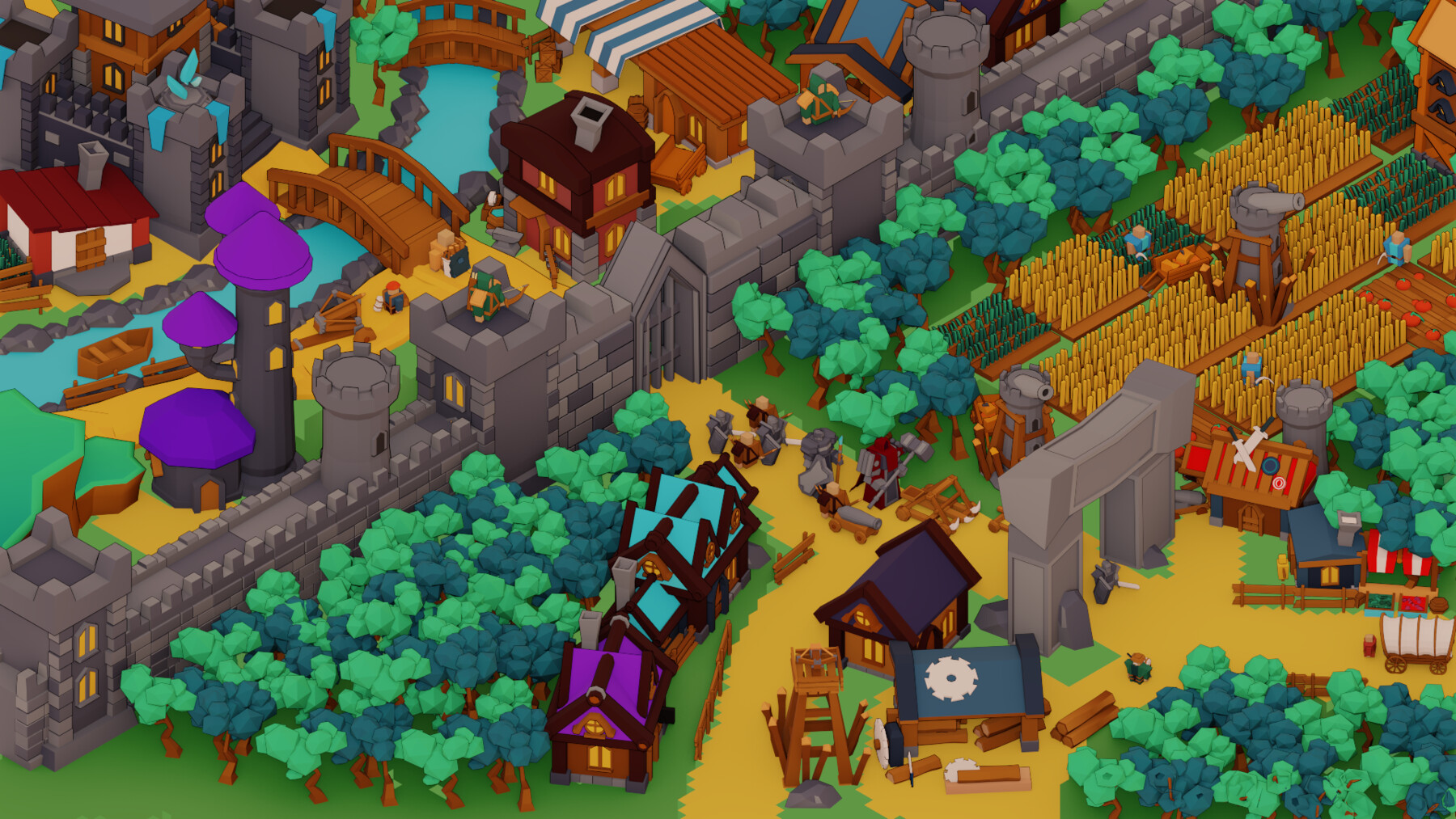 ArtStation - 150 Low Poly Medieval Asset Pack[Human] | Game Assets