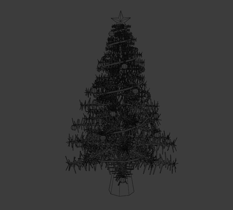 ArtStation - Christmas tree | Game Assets