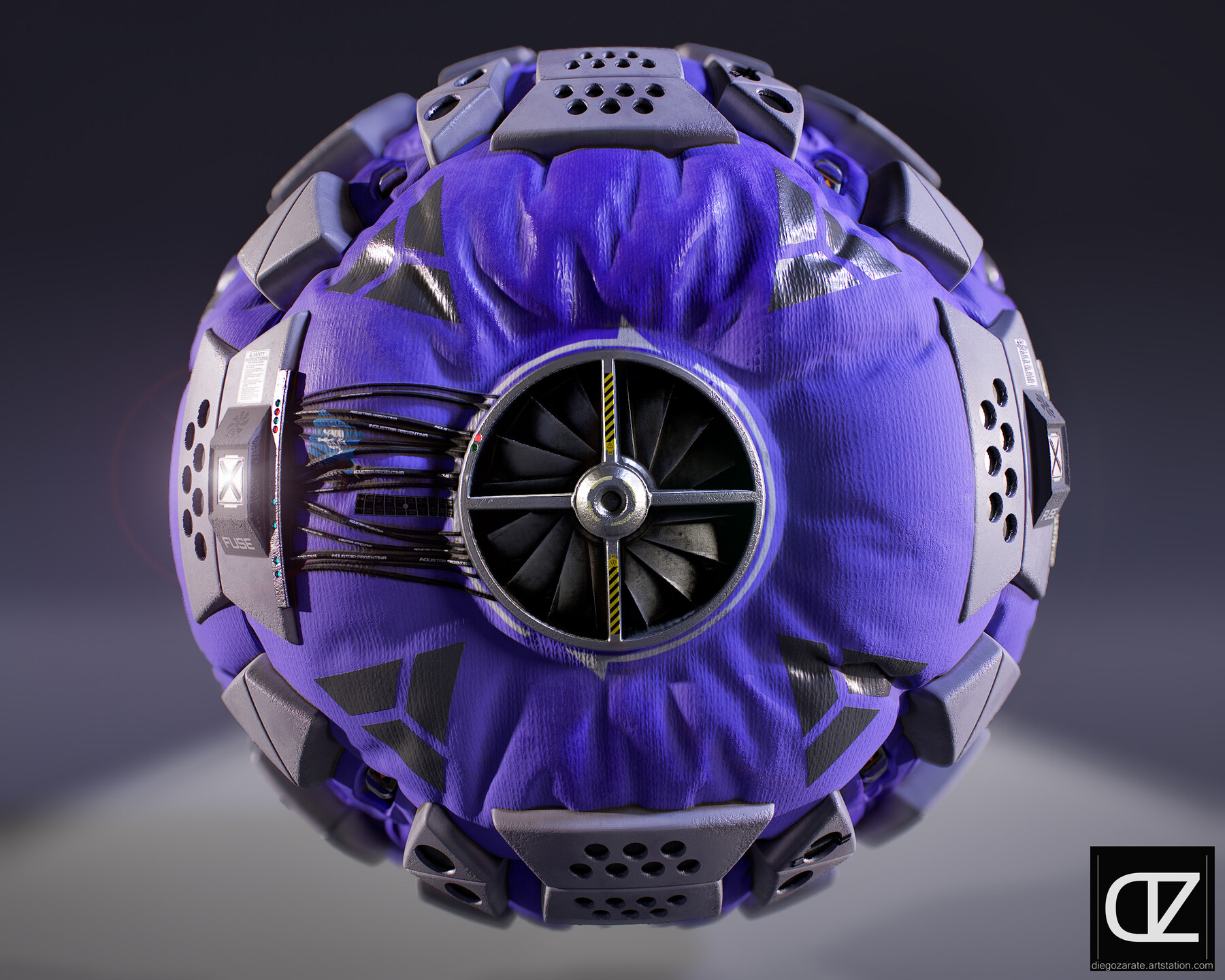 ArtStation - PBR - PADDED SCIFI VENTILATION PANEL - 4K MATERIAL | Game ...
