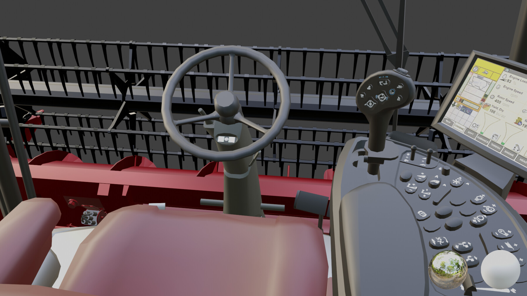 ArtStation - to CASE Axial-Flow 150 Series Combines | Game Assets