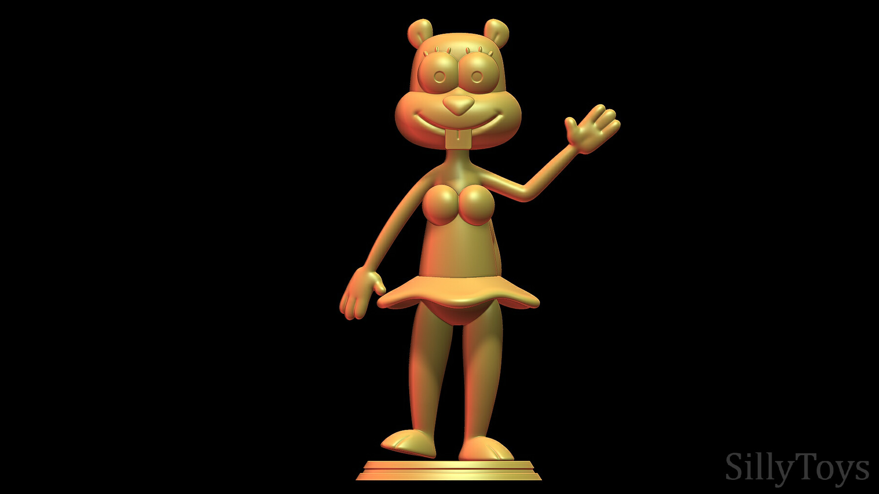 ArtStation - Sandy Cheeks - SpongeBob SquarePants 3D print model ...