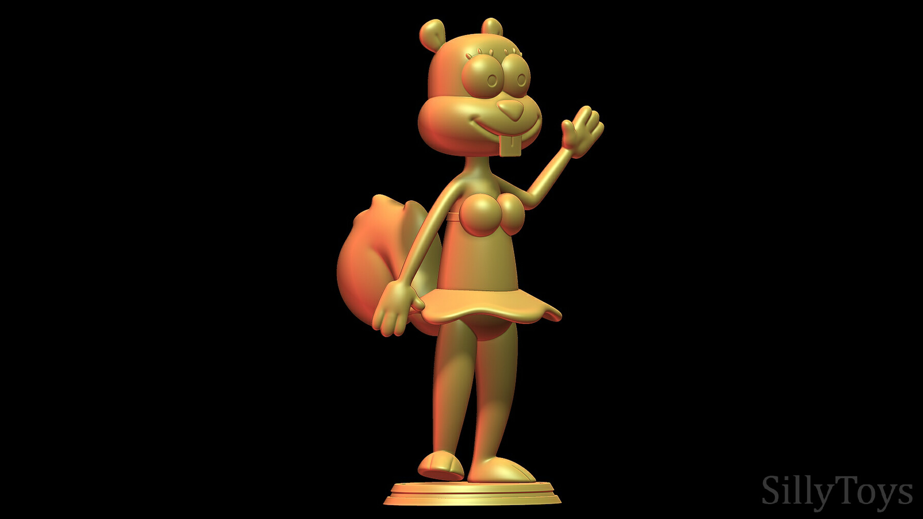 ArtStation - Sandy Cheeks - SpongeBob SquarePants 3D print model ...