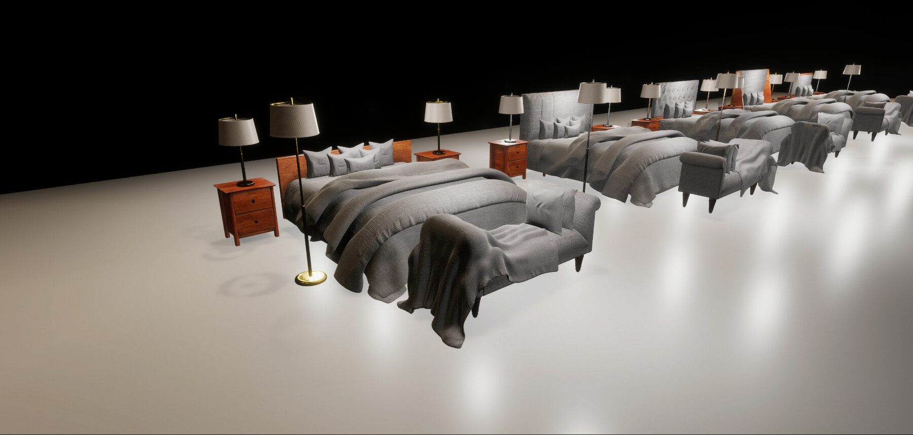 ArtStation - Luxury Bedroom HDRP | Game Assets